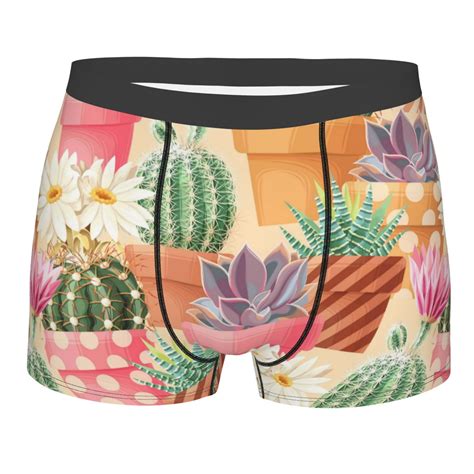 Disketp High Detail Succulent And Cactus Seamless Patternsss Mens