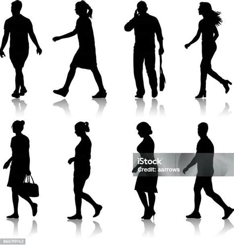 흰색 바탕에 아름 다운 남자와 여자의 검은 실루엣을 설정 합니다 벡터 일러스트 레이 션 남자에 대한 스톡 벡터 아트 및 기타 이미지 남자 머리 모양 Istock