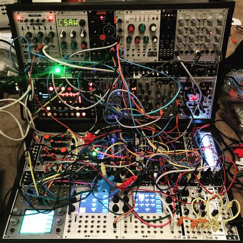 Modular Live Rig And First Set With The New Setup Techno Inside Rmodular
