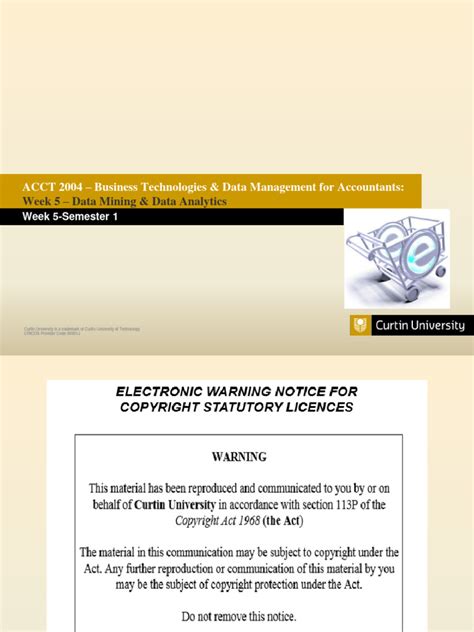 Seminar5 Week 5 Data Mining And Data Analytics Pdf Data Mining Data