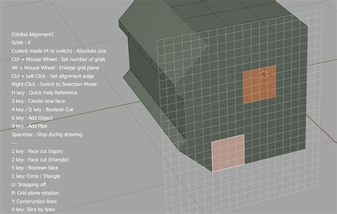 Grid Modeler Draw On Grids Mesh 988 By Kushiro Released Scripts And Themes Blender