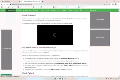 K Sai Praveen On Linkedin Kiran Sagar Codingrad Task 34 Selenium