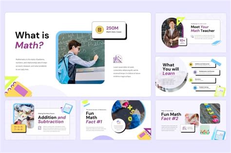 Math Basic Module Powerpoint Templates Incl Math And Module Envato