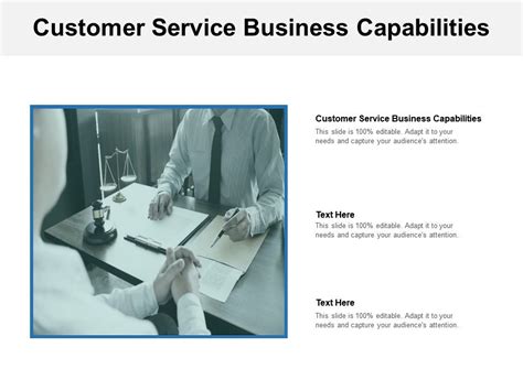 Customer Service Business Capabilities Ppt Powerpoint Presentation