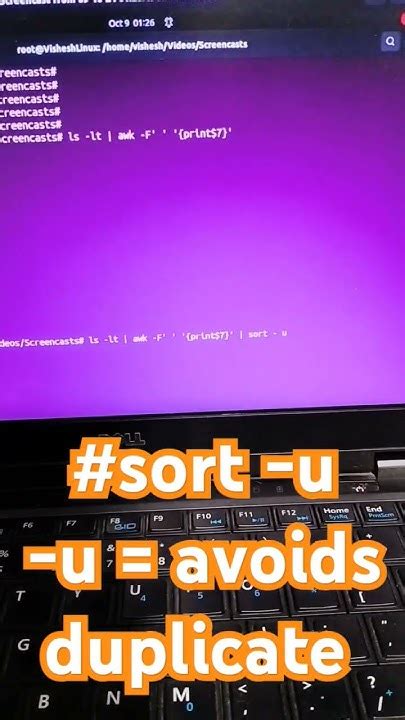 Sort Command Sort U Linux Ubuntu Shortsviral Shortvideo Shorts Viral Song Songs Youtube