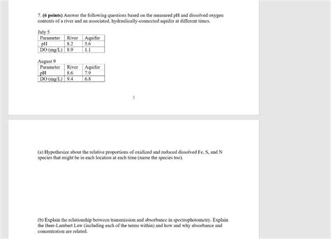 7 6 points answer the following questions based on