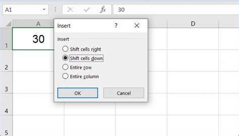 Ctrl Plus Insert Dialog Box ExcelNotes