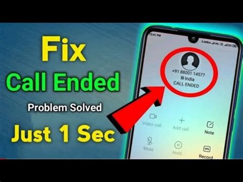 Call Ended Problem Solved All Vivo Mobile Call End Automatically How To Fix This Issue YouTube