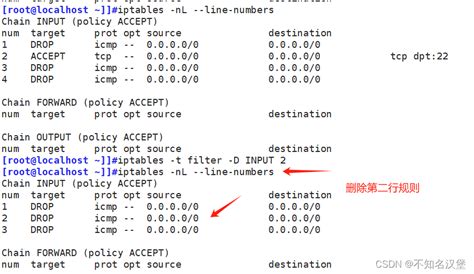 Linux系统安全之iptables防火墙linux防火墙配置 Csdn博客