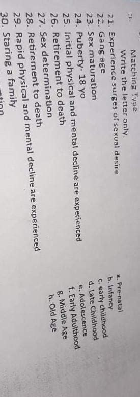 Experience Surges Of Sexual Desires Gang Age Sex Maturation Puberty Y O