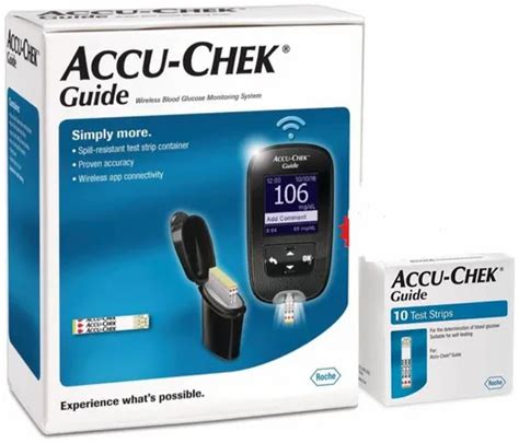 Accu Chek Glucometer Model Name Number Guide 10 Strips At ₹ 1750 Piece In Noida