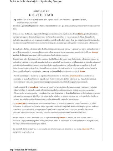 4 4 Definicion Ductilidad Ductilidad 1 Pdf Ductilidad