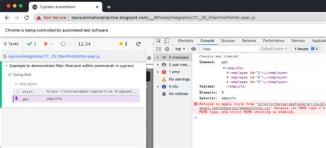 How To Use Filter Find And Within Commands In Cypress Testersdock