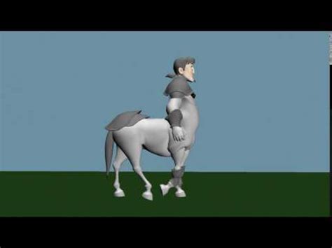 Centaur Walk Cycle Youtube