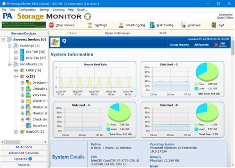 Storage Monitor File Change Storage Management Software Power Admin