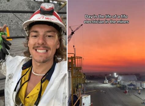 Whats It Like Working In The Mines Fifo Electrician Who Earns Average Aussies Weekly Wage ‘in