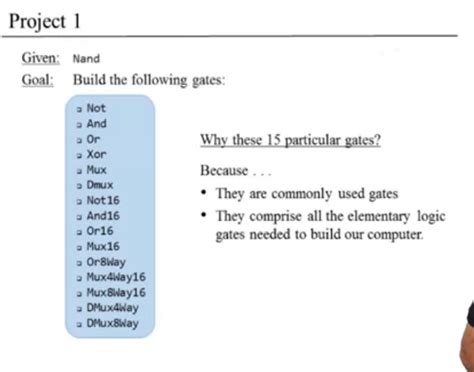 Nand Tetris 課程筆記
