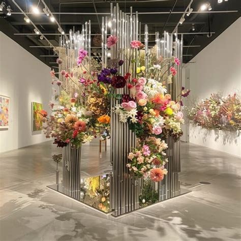 Free Floral Art Installation Image Art Gallery Flowers Download