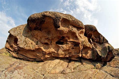 Rock Erosion Weathered Geological Formations Stock Image Colourbox