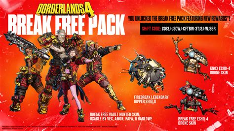 Break Free Pack Borderlands 4