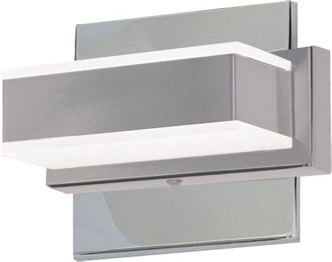 Dainolite Vld 215 1w Pc Viola Modern Polished Chrome White Led Sconce