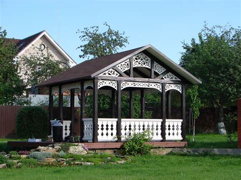 Резные беседки (85 фото) - фото - картинки и рисунки: скачать бесплатно