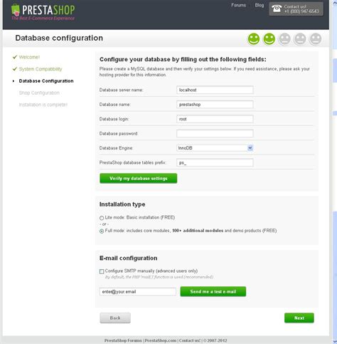 Step By Step Prestashop Installation Prestashop Mania