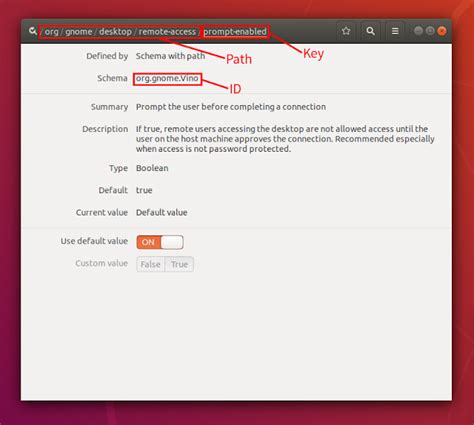 gsettings と dconf の関係 穀風