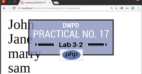 Dwpd 32 Write Php Script To Demonstrate Use Of Associative Arrays For