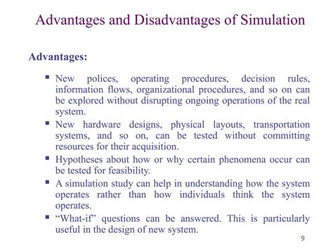 Lecture 1 Introduction To Simulation Editedpptx