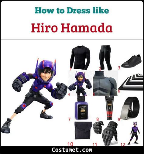 Hiro Hamada Big Hero Costume For Halloween