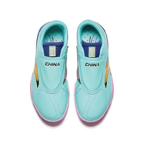 Anta China National Team 2024 Paris Olympics Taekwondo Shoes Blue