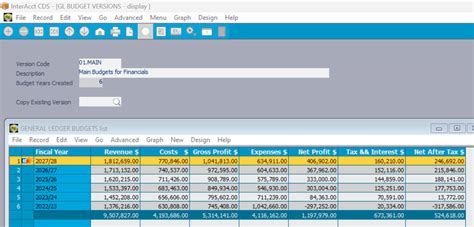 General Ledger Budgets Made Fast Increase By Month Or Year From Budget Or Actuals InterAcct