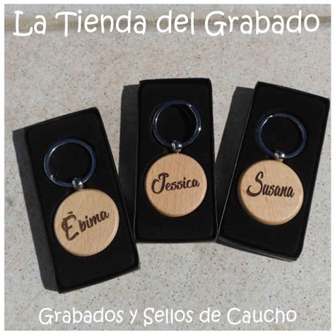 Llavero Personalizado De Madera