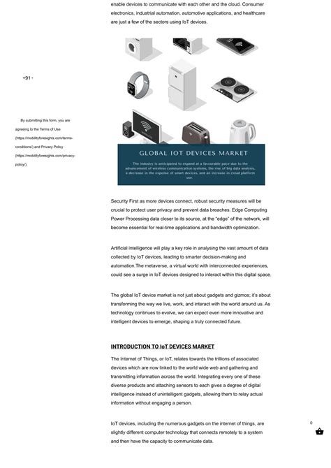 Ppt Global Iot Devices Market 2024 2030 Powerpoint Presentation Free