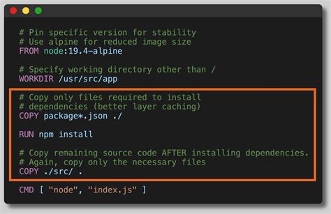 This Is A Valid Dockerfile For A Nodejs Application It Is Also A Pile