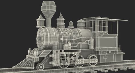 마차와 클래식 기차 장난감 세트 기관차 3d 모델 89 3ds C4d Fbx Ma Obj Max Free3d