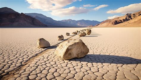 Premium Photo Walking Rocks In Death Valley