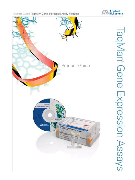 Taqman® Gene Expression Products Pdf
