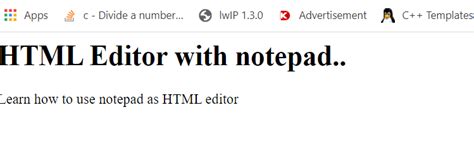 What Is HTML Editor Aticleworld