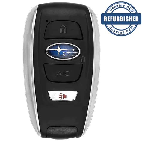 2020 Subaru Crosstrek Smart Key Remote Pn 88835 Fl040 88835 Fl041
