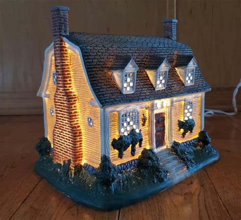 Old Stonington Dutch Gam Folk Art Villages First Edition 1996
