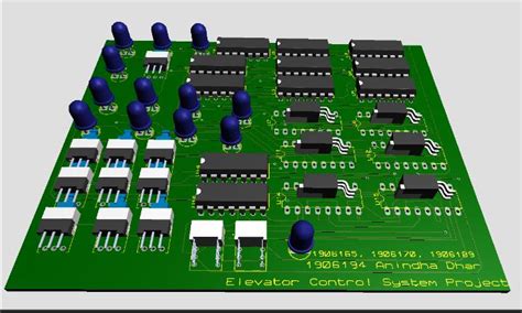 Project Elevator Control System Using Digital Logic Circuits