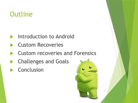 Android Mobile Forensics With Custom Recoveries Pptx