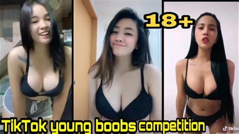 Hot Girl Tiktok Challenge My Heart Want Opss Challenge Boobs