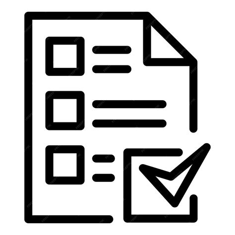 Premium Vector Assignment Done Icon Outline Assignment Done Vector