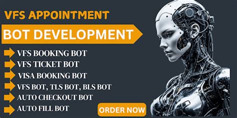 develop automated vfs appointment bot appointment bot vfs bot by