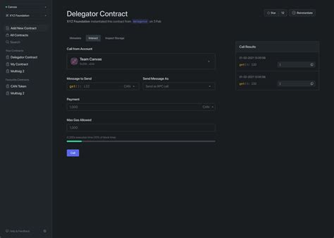 Contract Page Interact Tab · Issue 15 · Use Inkcontracts Ui · Github