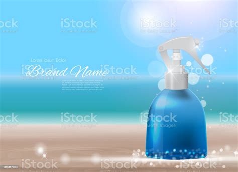 광고 또는 잡지 배경을 위한 디자인 화장품 제품 템플릿 3d 현실 벡터 Iillustratio 공란에 대한 스톡 벡터 아트 및 기타 이미지 Istock