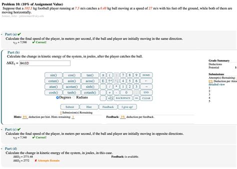 problem 10 10 ﻿of assignment value suppose that a